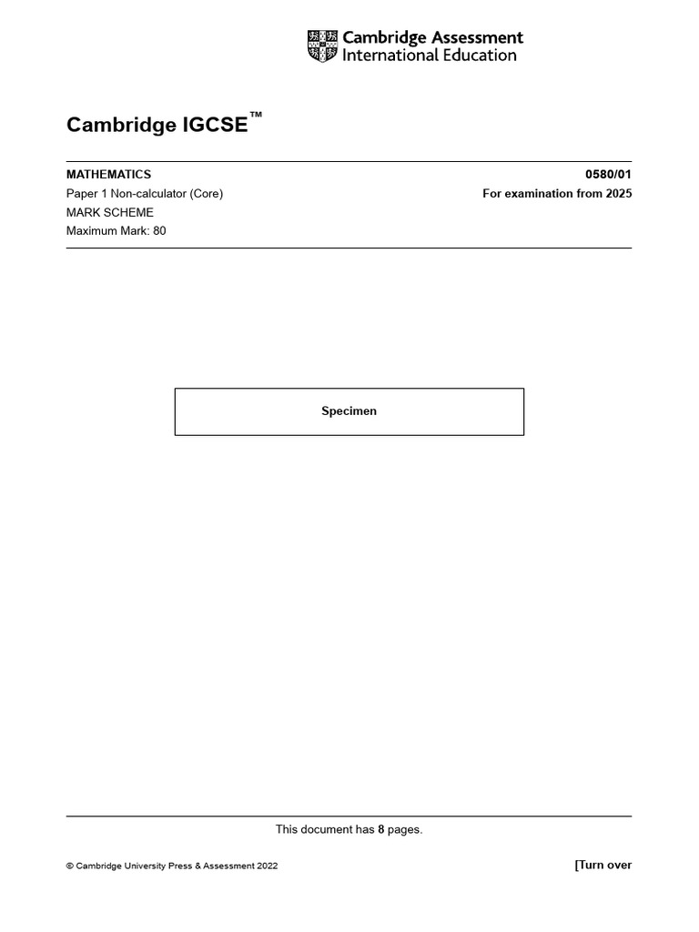0580_y25_sm_1A | PDF | Decimal | Accuracy And Precision