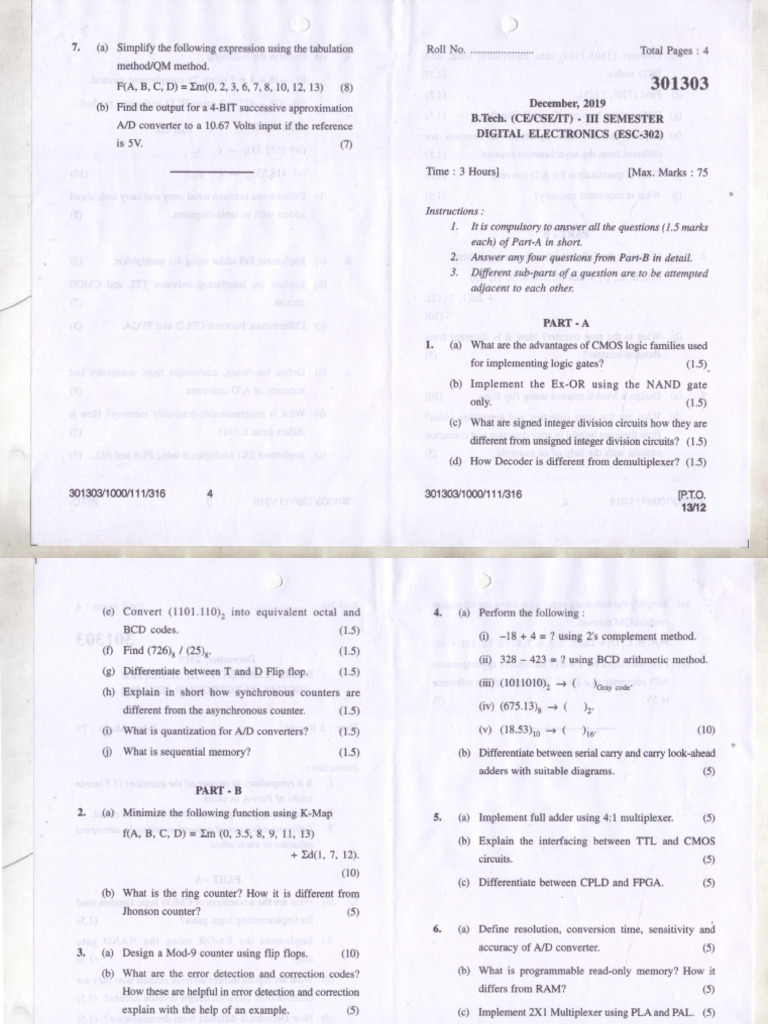 Digital Electronics | PDF
