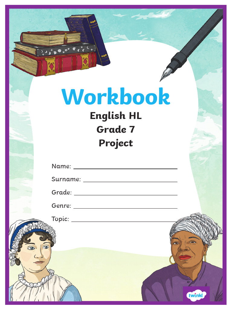 Za HL 1653832855 English Project Workbook Grade 7 Ver 1 | Download Free ...
