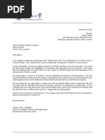 Paper Acceptance Letter - Empty Example | PDF