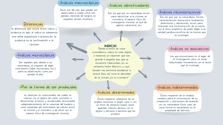 Clasificación de Los Indicios | PDF | Espacio