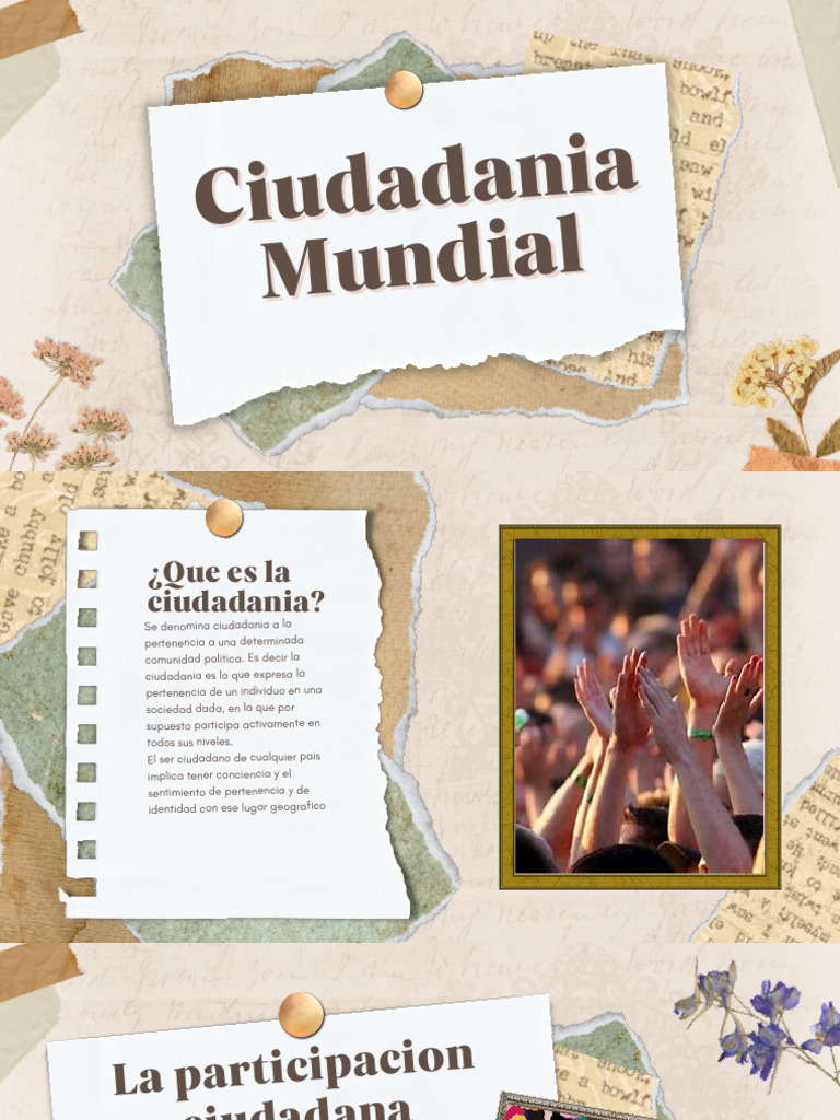 Ciudadanía Mundial y Participación Global | PDF | Ciudadanía
