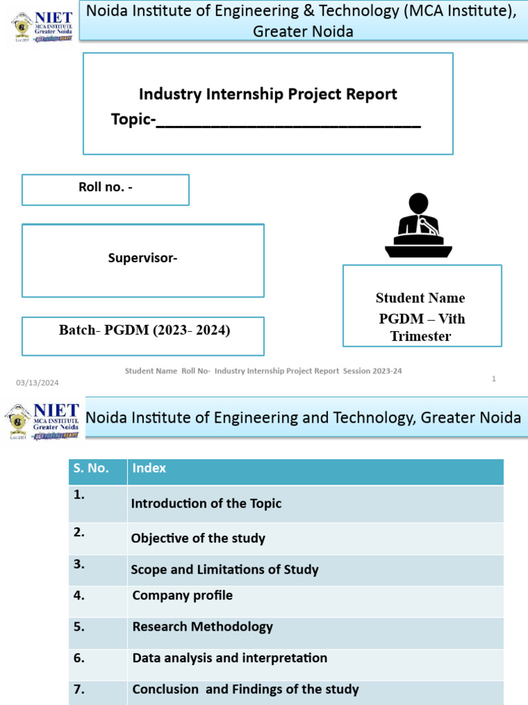 Presentation of IIPR | PDF