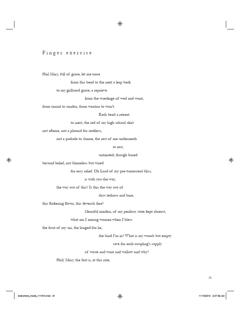 Cruz, Conchitina - Finger Exercise | Download Free PDF | Christian ...