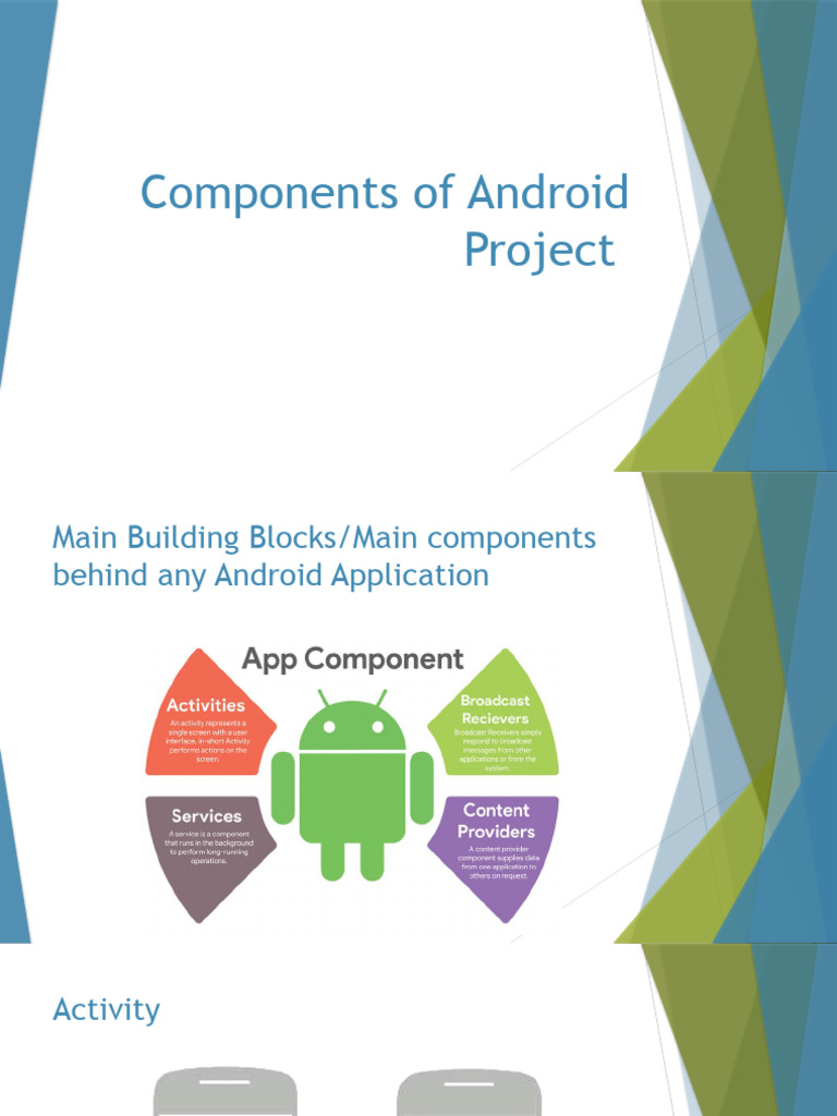 Components of Android | PDF | Android (Operating System) | Debugging