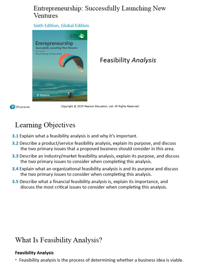 3 Feasibility Analysis | PDF | Feasibility Study | Startup Company