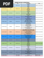 Badminton Training Program | PDF | Physical Exercise | Weight Training