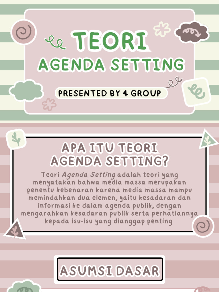 Teori Agenda Setting | PDF | Sains & Matematika