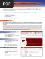 M02-Enhancing Presentations With Shapes and SmartArt | PDF | Page Layout | Hyperlink