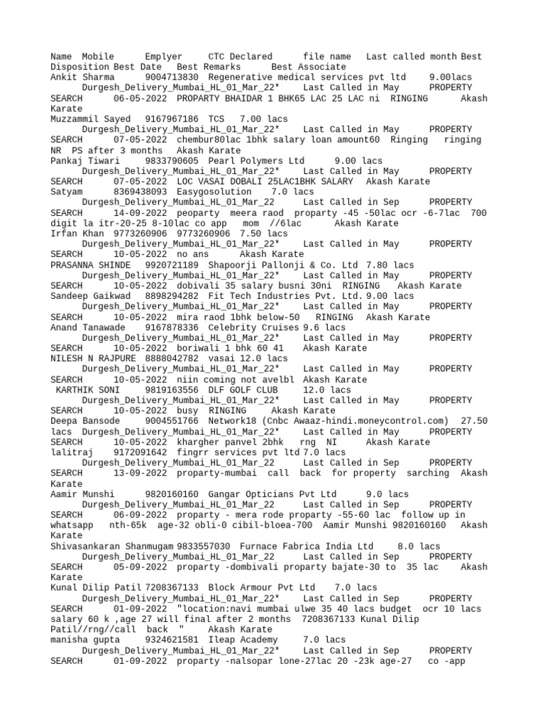 17-Sep Followup PS Akash | PDF