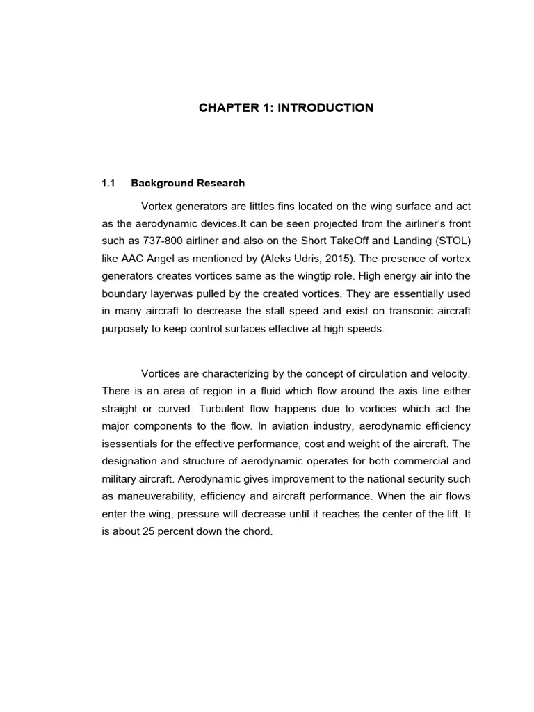 CHAPTER 1 - Merged | PDF | Fluid Dynamics | Lift (Force)