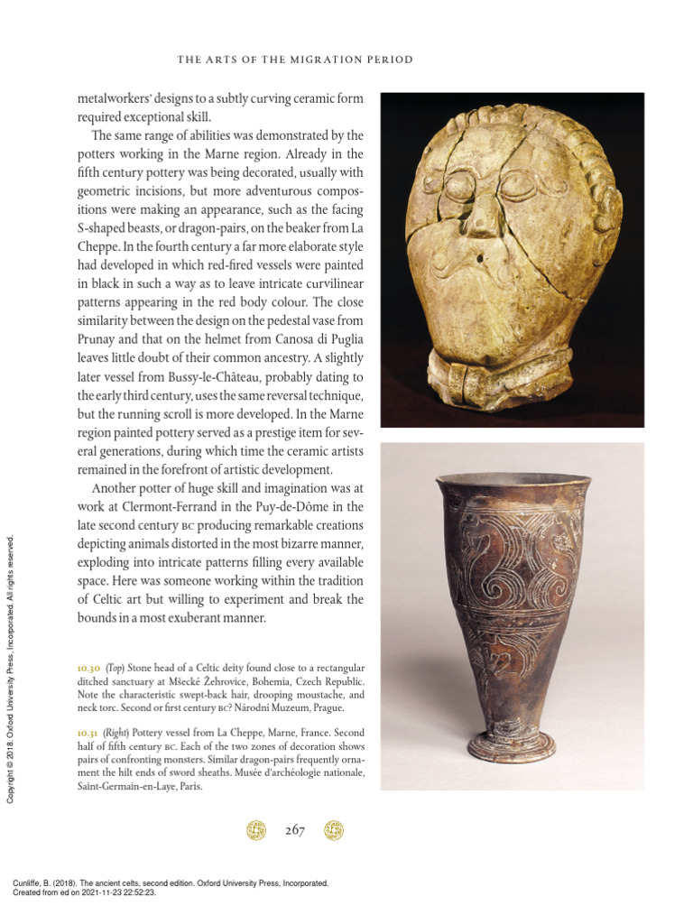 The Ancient Celts, Second Edition - (10. The Arts of The Migration ...