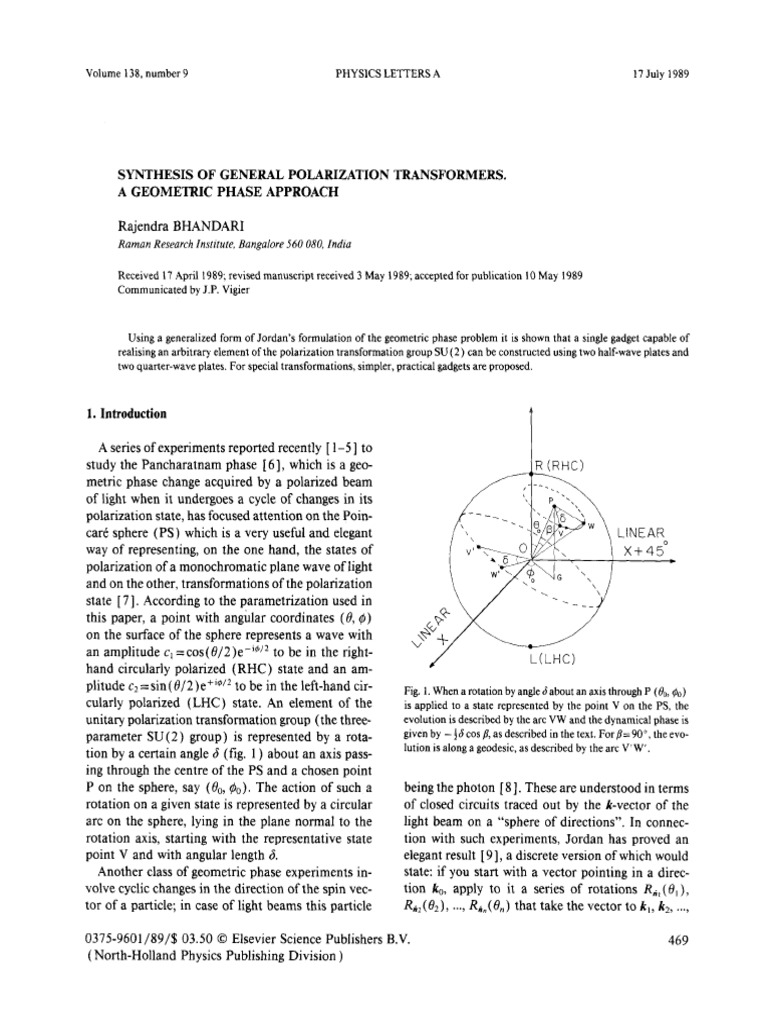 0375 9601 (89) 90747 0 | PDF | Polarization (Waves) | Angle