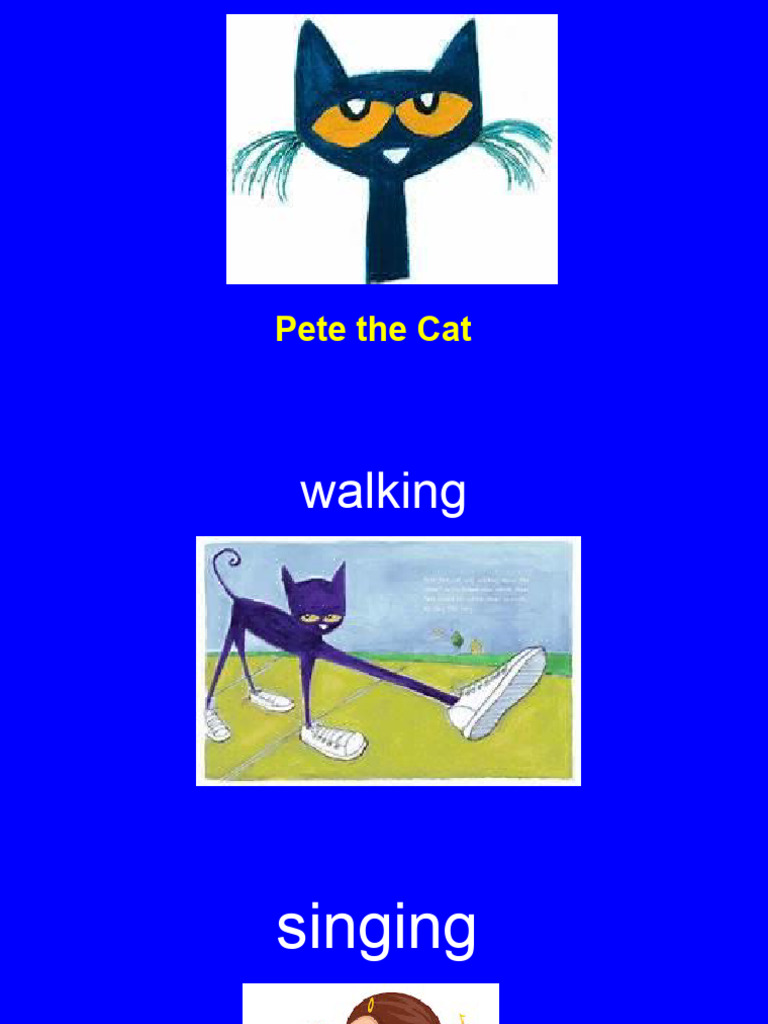 Pete The Cat Vocab and Questions | PDF