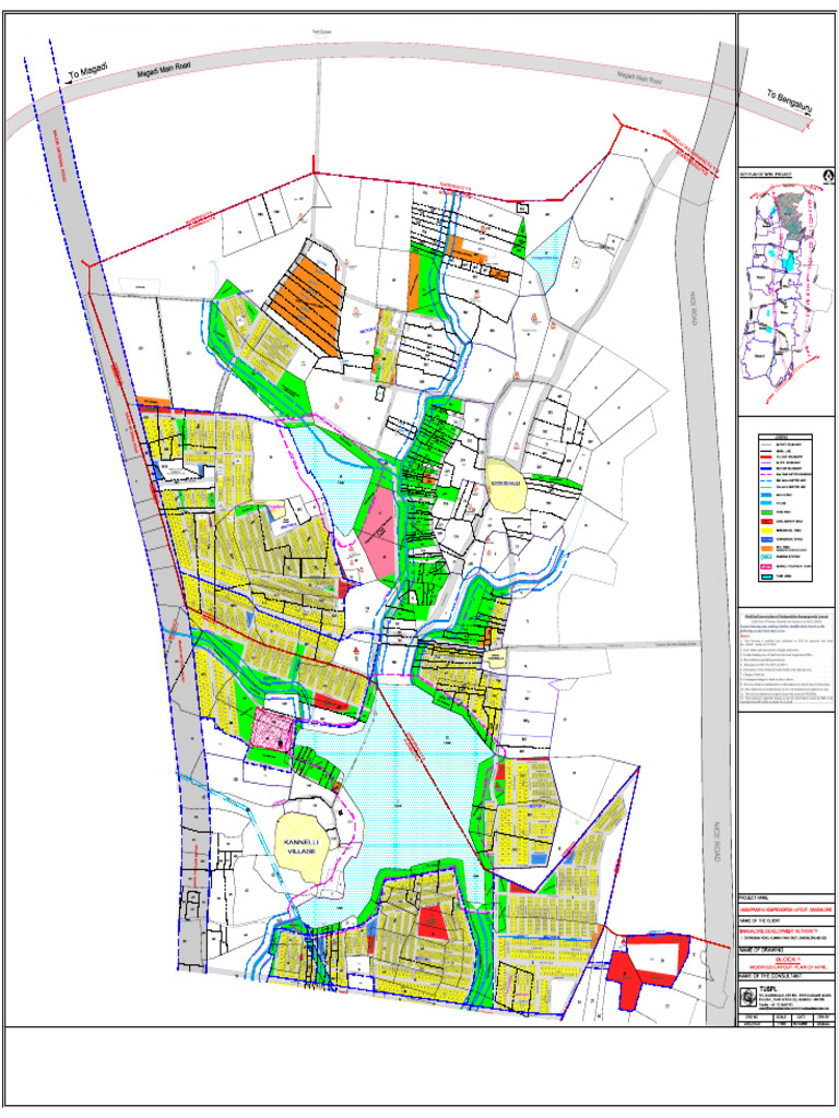 NPKL Layout Plan - Block-1 | PDF