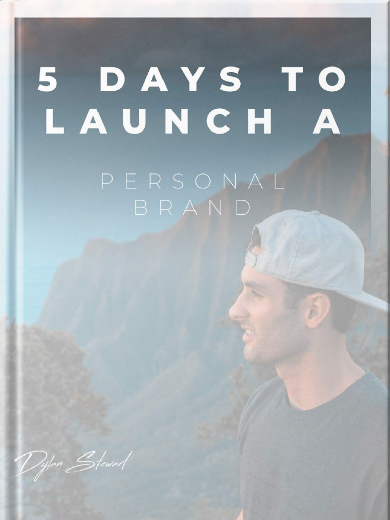 5 Days To Launch A Personal Brand | PDF | Brand Management | Social Network