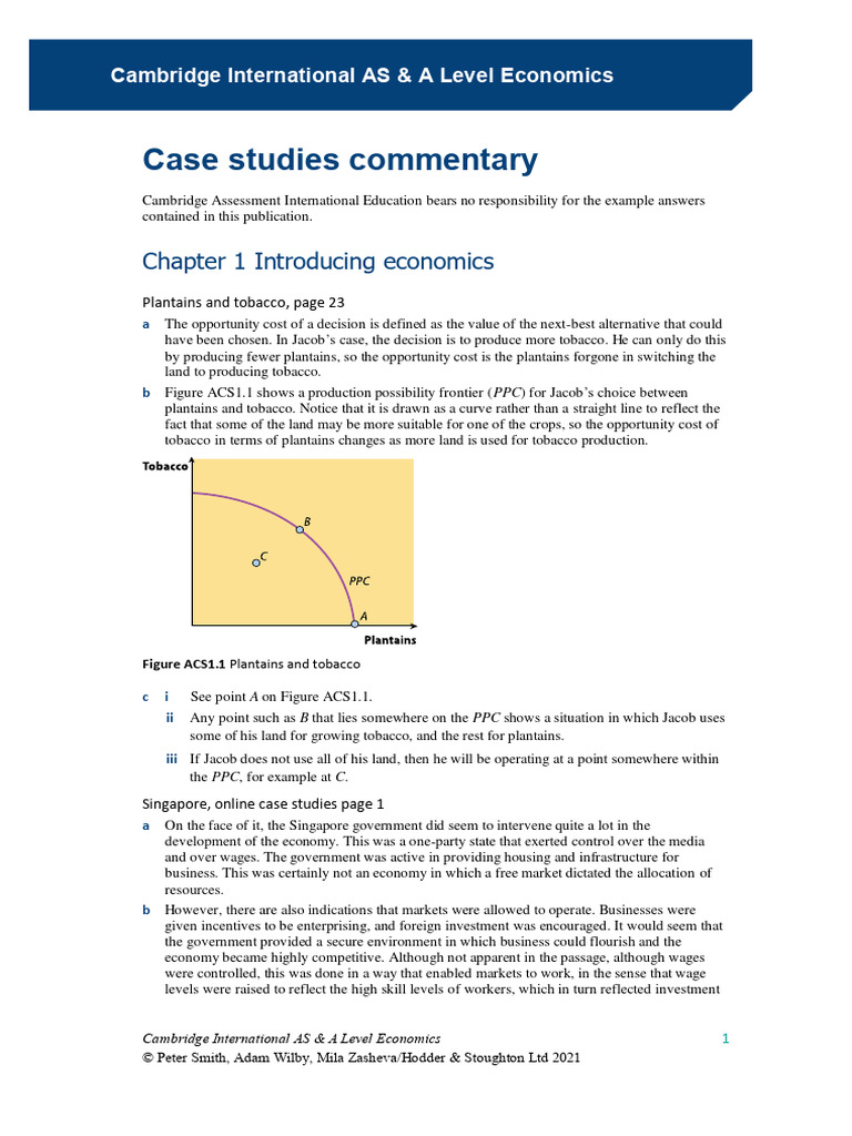 Econ TB CaseStudyAns | PDF | Labour Economics | Perfect Competition