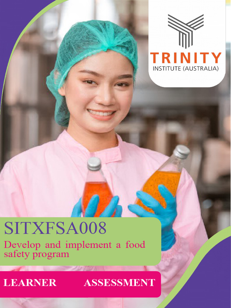 SITXFSA008 - Assessment THEORY | PDF | Food Safety | Hazard Analysis ...