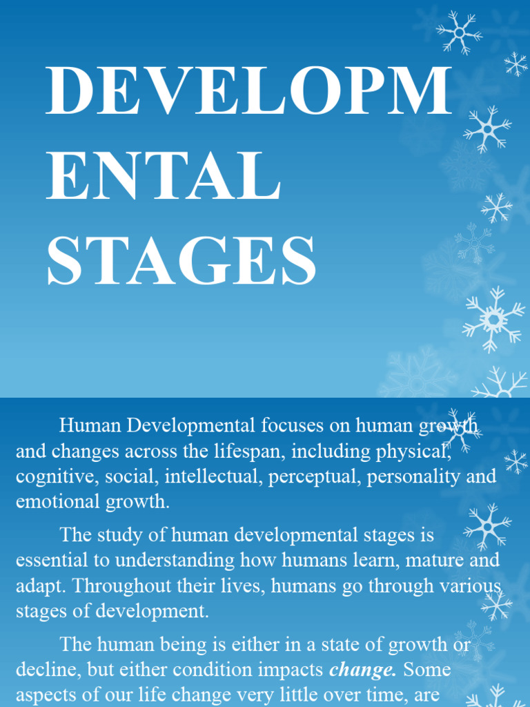 Developmental Stages | PDF | Developmental Psychology | Psychological ...