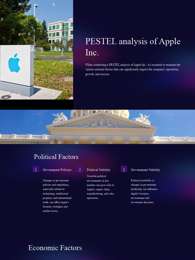 PESTEL Analysis of Apple Inc | PDF | Apple Inc. | Product (Business)