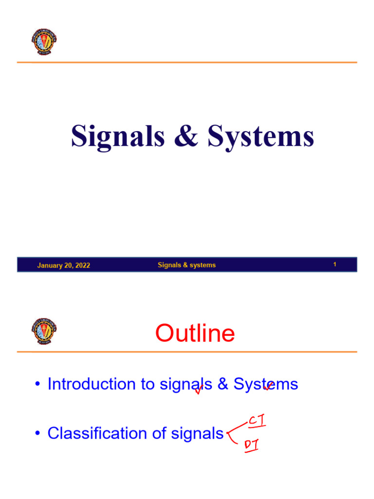 Lecture 2 - 20-01-2022 | PDF | Discrete Time And Continuous Time ... Lecture 2 - 20-01-2022 | PDF | Discrete Time And Continuous Time ...
