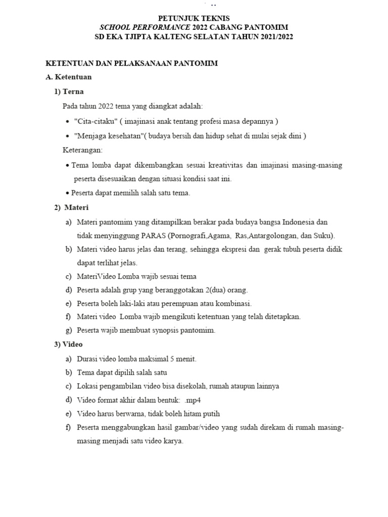 Pantomim | PDF | Seni