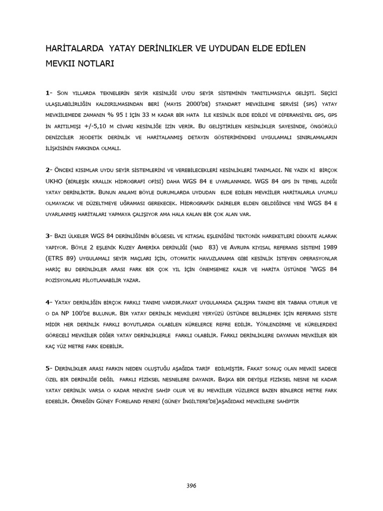 3-Geodesic System and WGS 84 | PDF