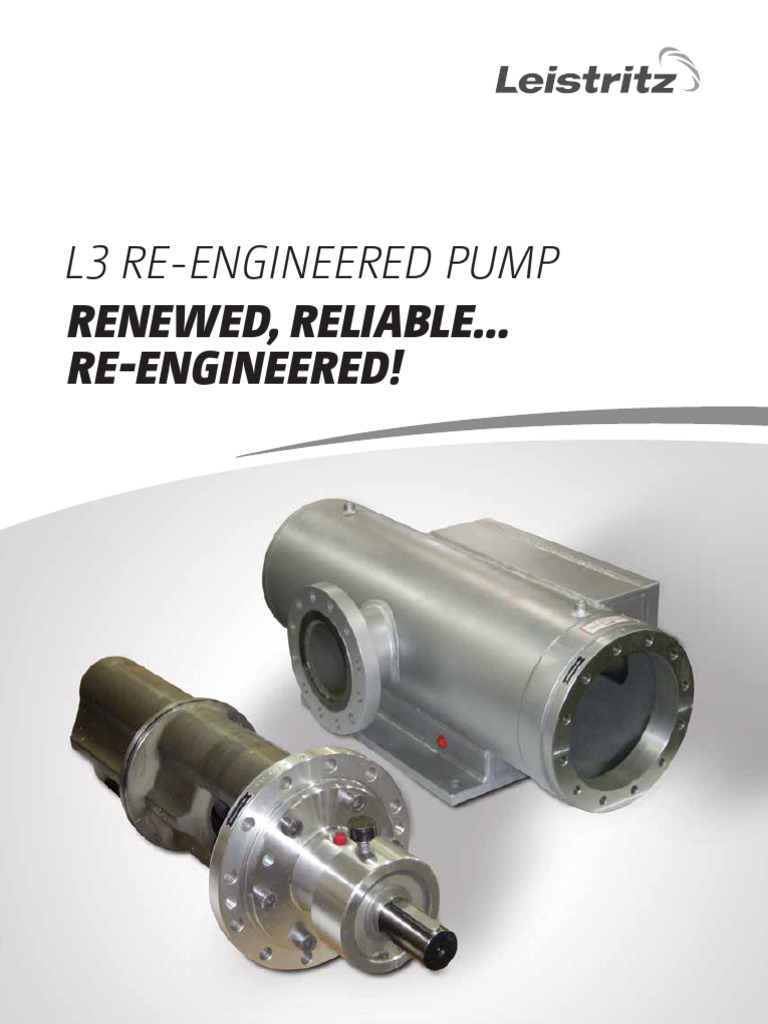 Leistritz Re Eng L3 Pump Web | PDF | Pump | Viscosity