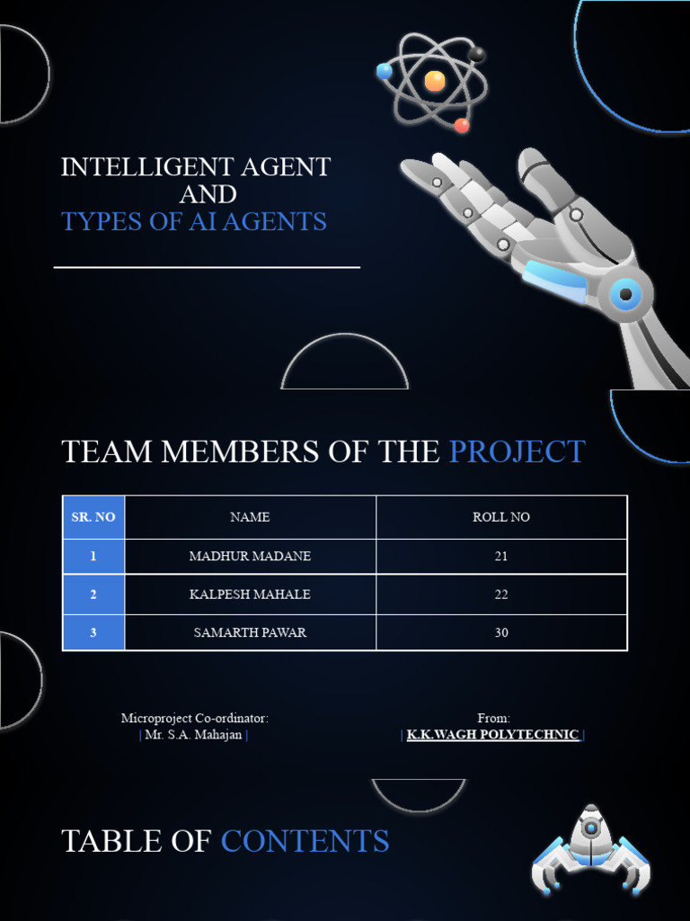 AI AGENTS | PDF | Artificial Intelligence | Intelligence (AI) & Semantics