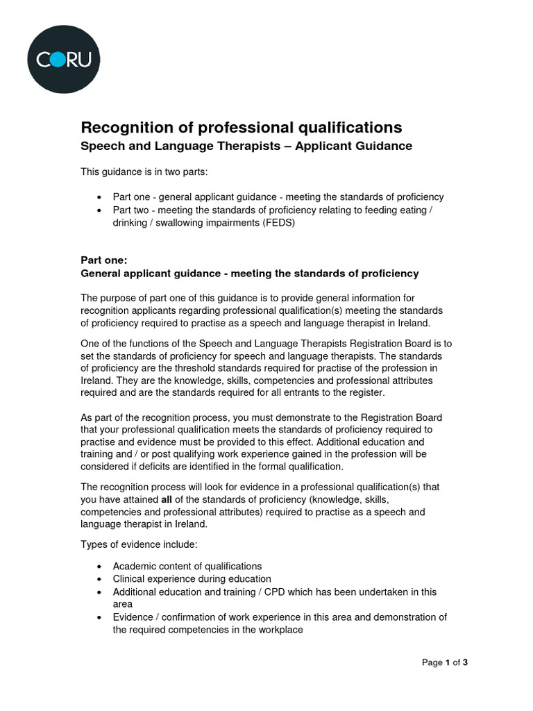 Final Recognition Applicant Guidance Slts Feds | PDF | Professional Certification | Speech
