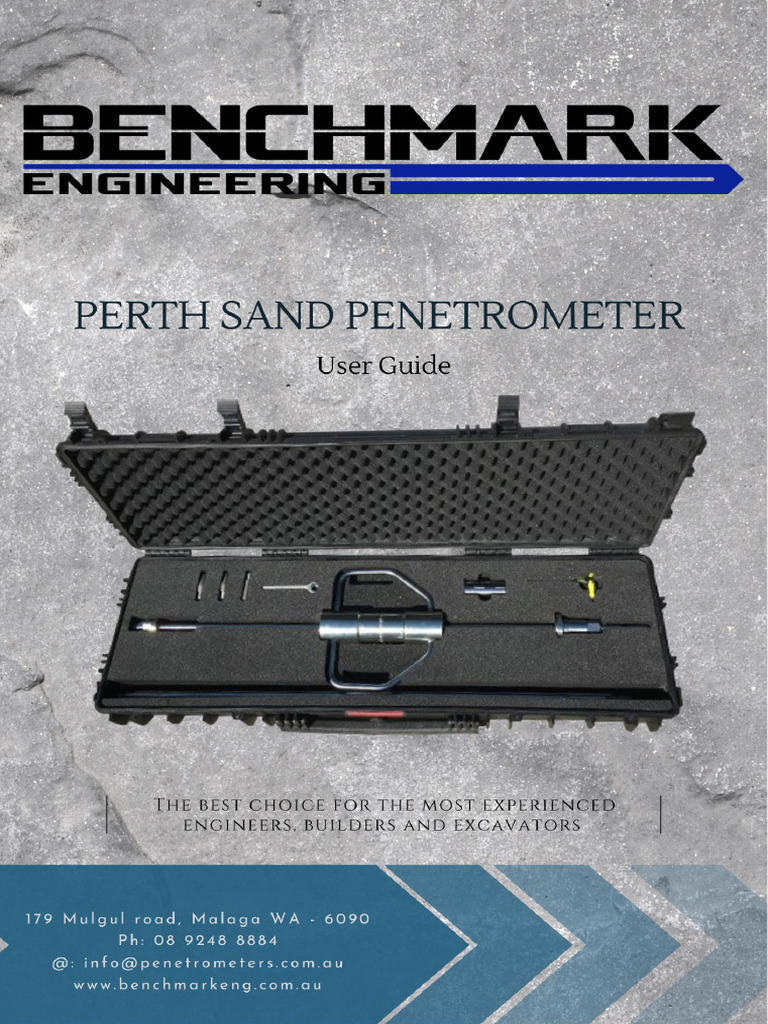 Perth Sand Penotrometer | PDF