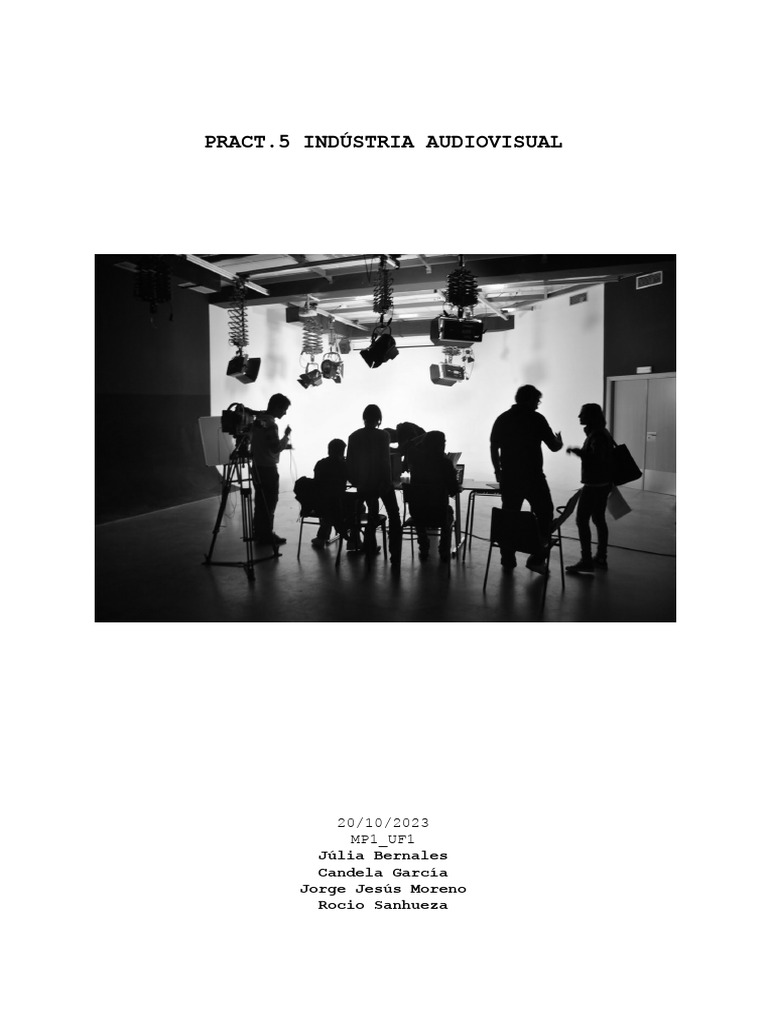 Pract.5 - Industria Audiovisual | PDF