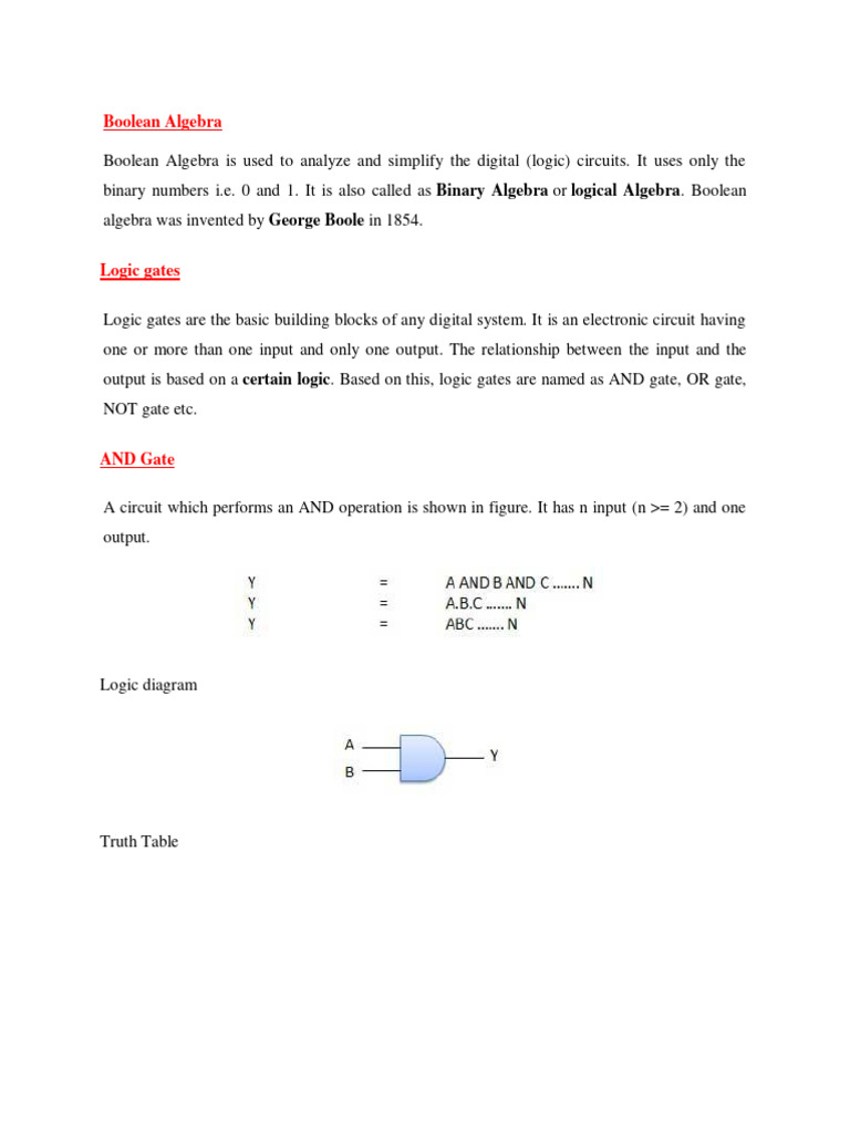Coa 1 | PDF | Logic Gate | Subtraction
