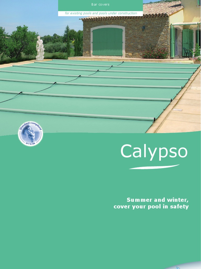 Calypso Pool Cover | PDF | Swimming Pool | Insulator (Electricity)