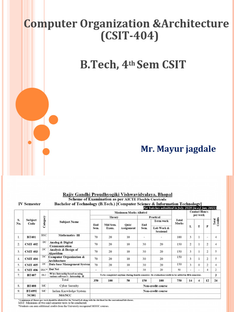 Unit 1complete Pdf Central Processing Unit Input Output