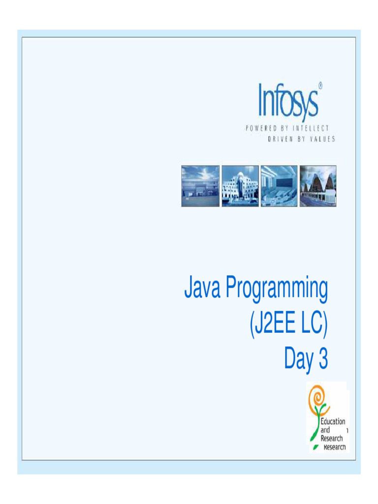 La10 - Java Programming - 03 | PDF | Computers