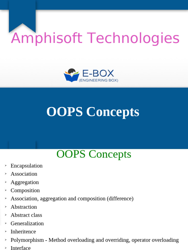 Oops Concepts Download Free Pdf Inheritance Object Oriented Programming Method Computer 