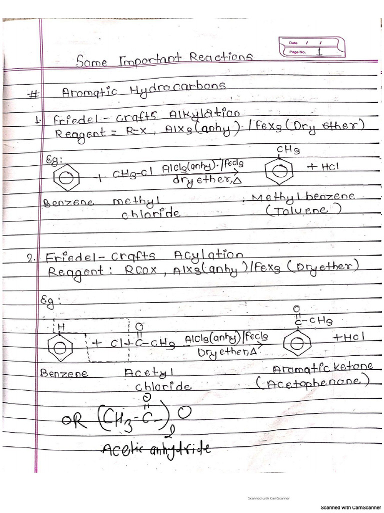 Name Reactions | PDF