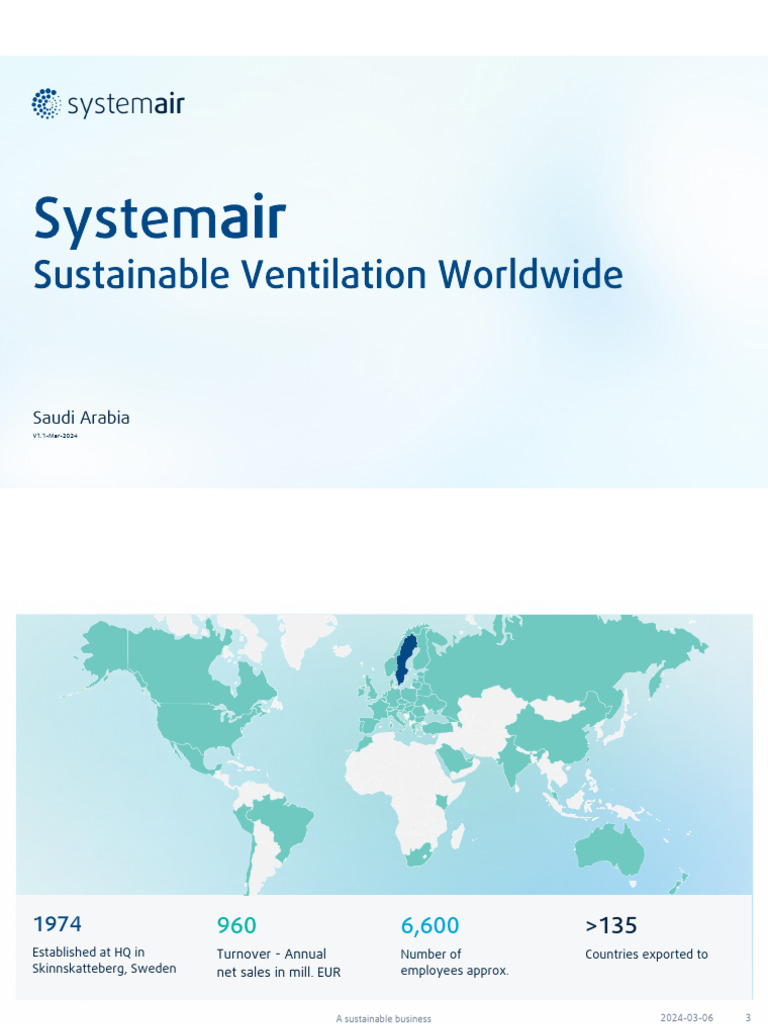 SystemAir Basic KSA PPT (6-3-24) | PDF | Building Automation | Equipment