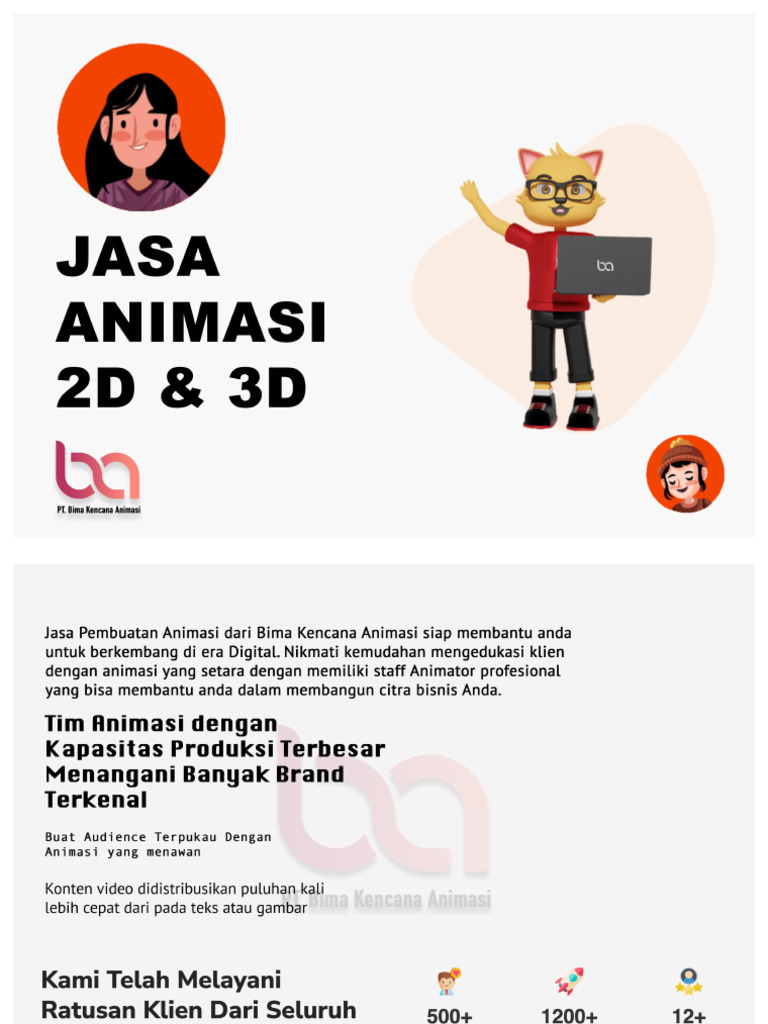 PT - Bima Kencana Animasi | PDF