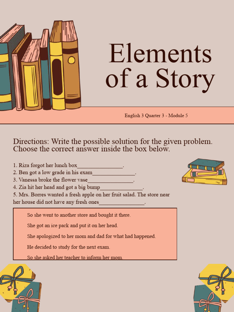 Elements of A Story | PDF