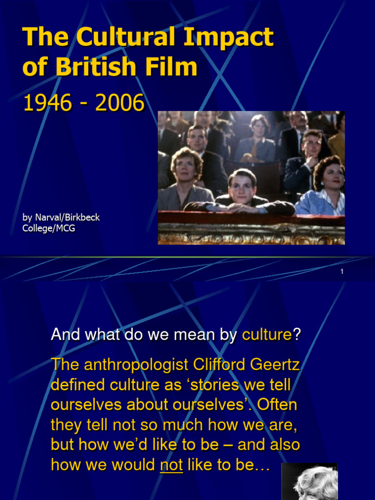Cultural Impact of British Film 1946-2006 | PDF | United Kingdom | The ...