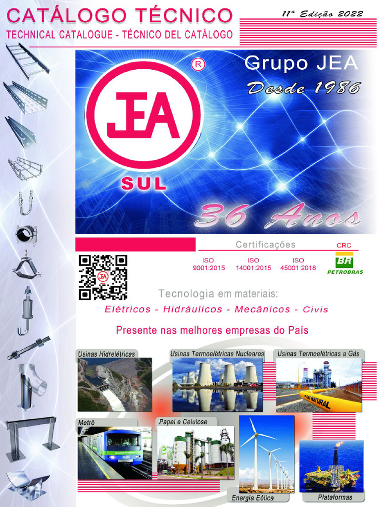 Catálogo Técnico JEA Sul | PDF