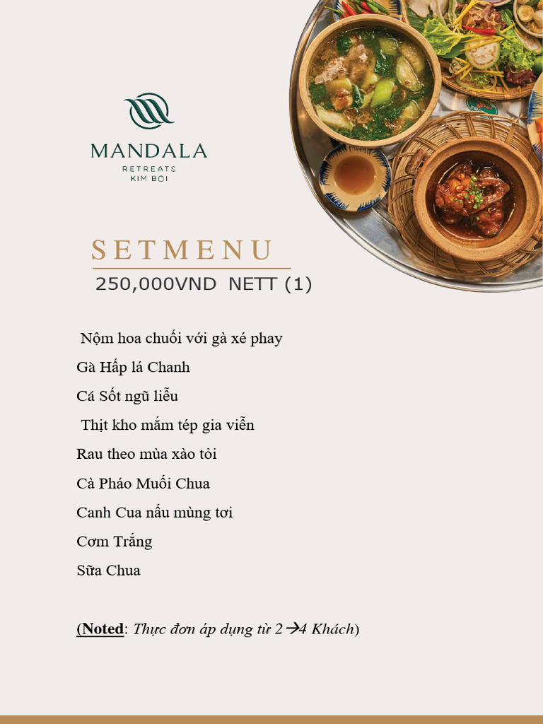 MKB Set Menu 250k 300k | PDF