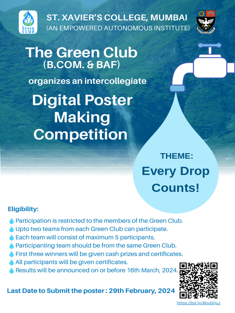 Digital Poster Making Competition Brocher | Download Free PDF | Human ...