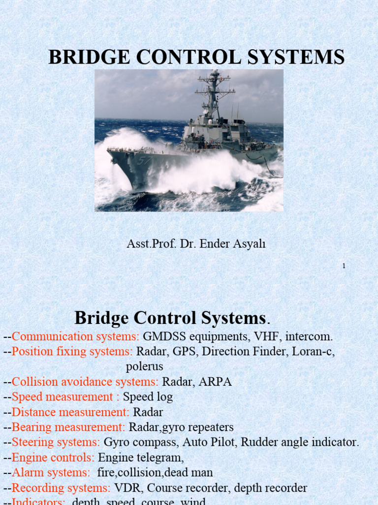 Bridge Control | PDF | Compass | Electronics
