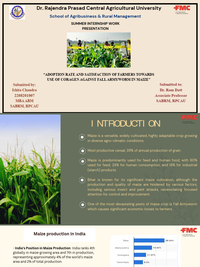 Ishita Internship | PDF | Agriculture | Marketing