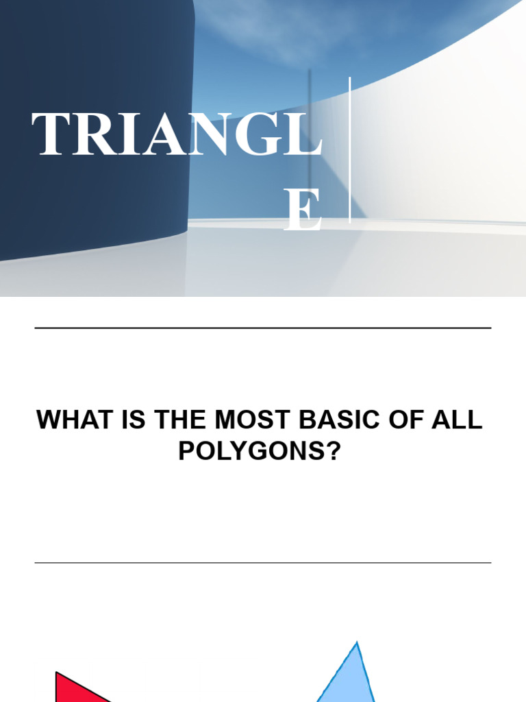 TRIANGLE | PDF | Triangle | Convex Geometry