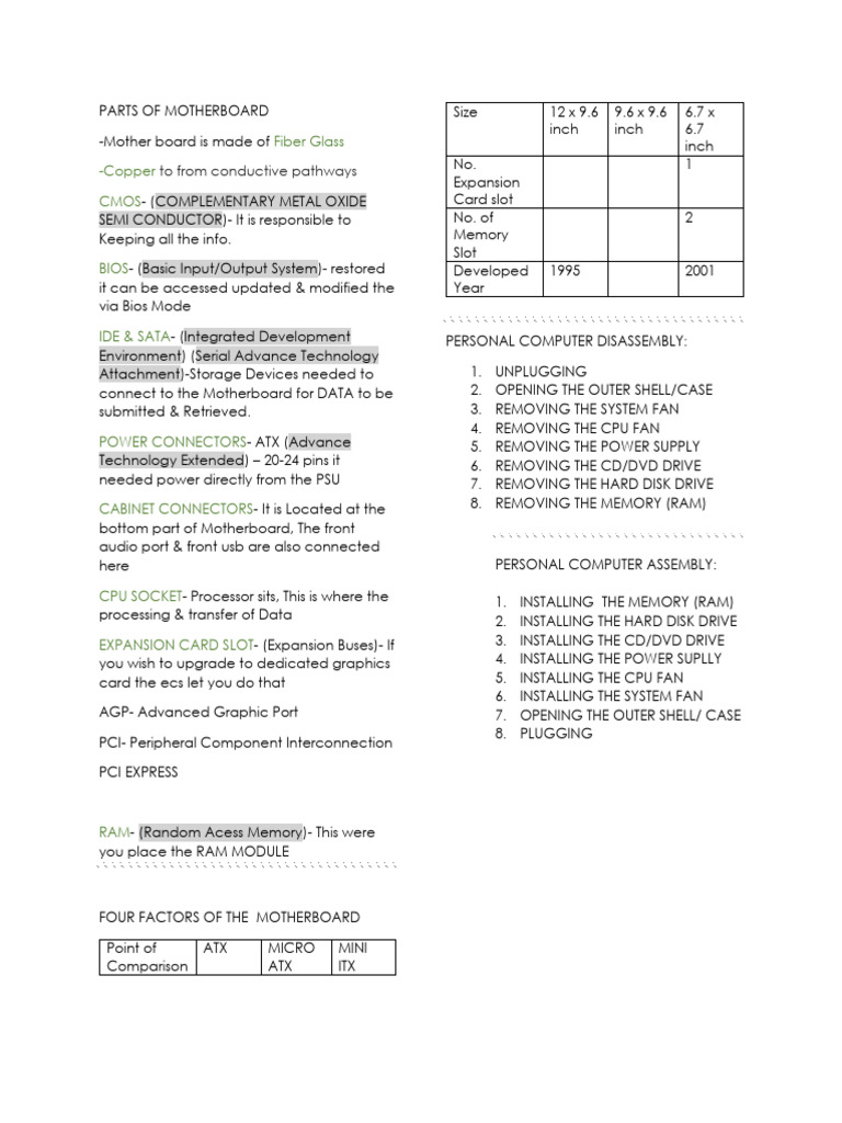 Tle Reviewer | PDF | Manufactured Goods | Equipment