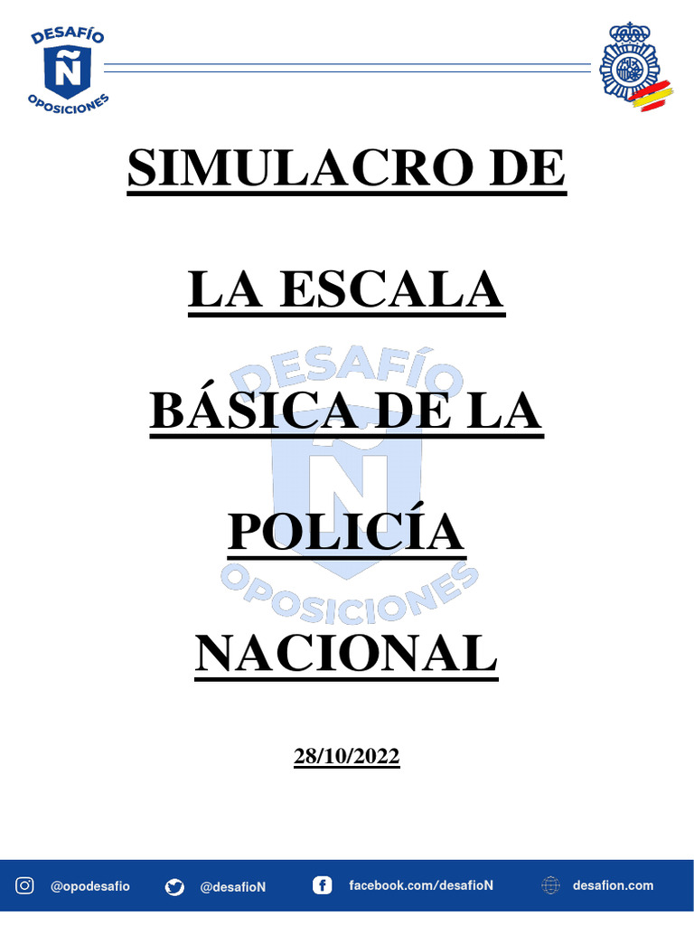 Cuadernillo Simulacro 28 Octubre | PDF | Escritura | Comunicación escrita